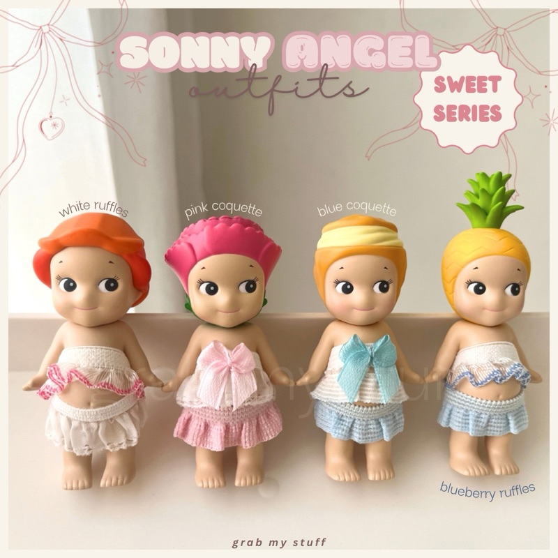 Jual [TANPA BONEKA] Sweet Series Outfit Set for Sonny Angel - Set Baju ...