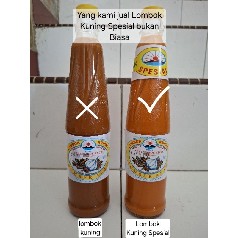 Jual POPPURI SHOP - Kemasan Botol Plastik Lombok Kuning Spesial ...