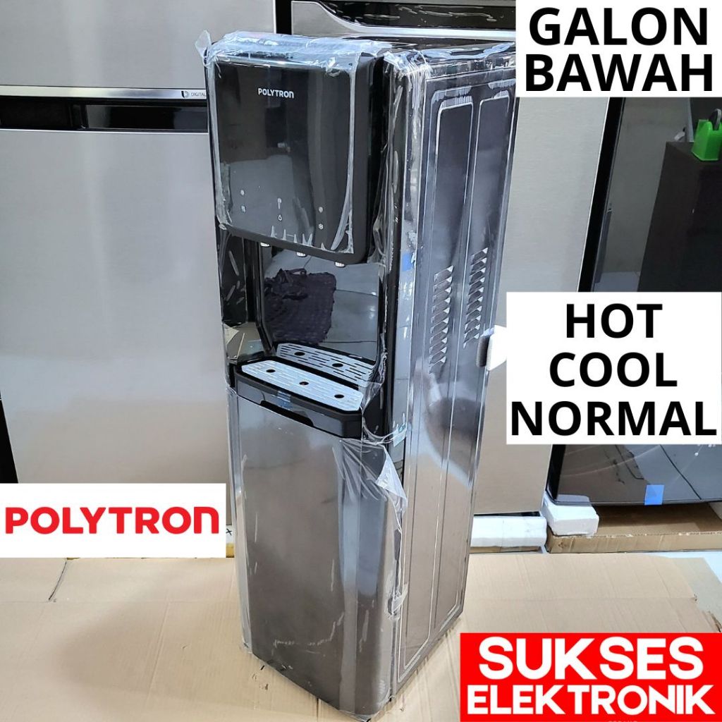Jual DISPENSER GALON BAWAH POLYTRON PWC-500 PANAS DINGIN HOT COOL ...