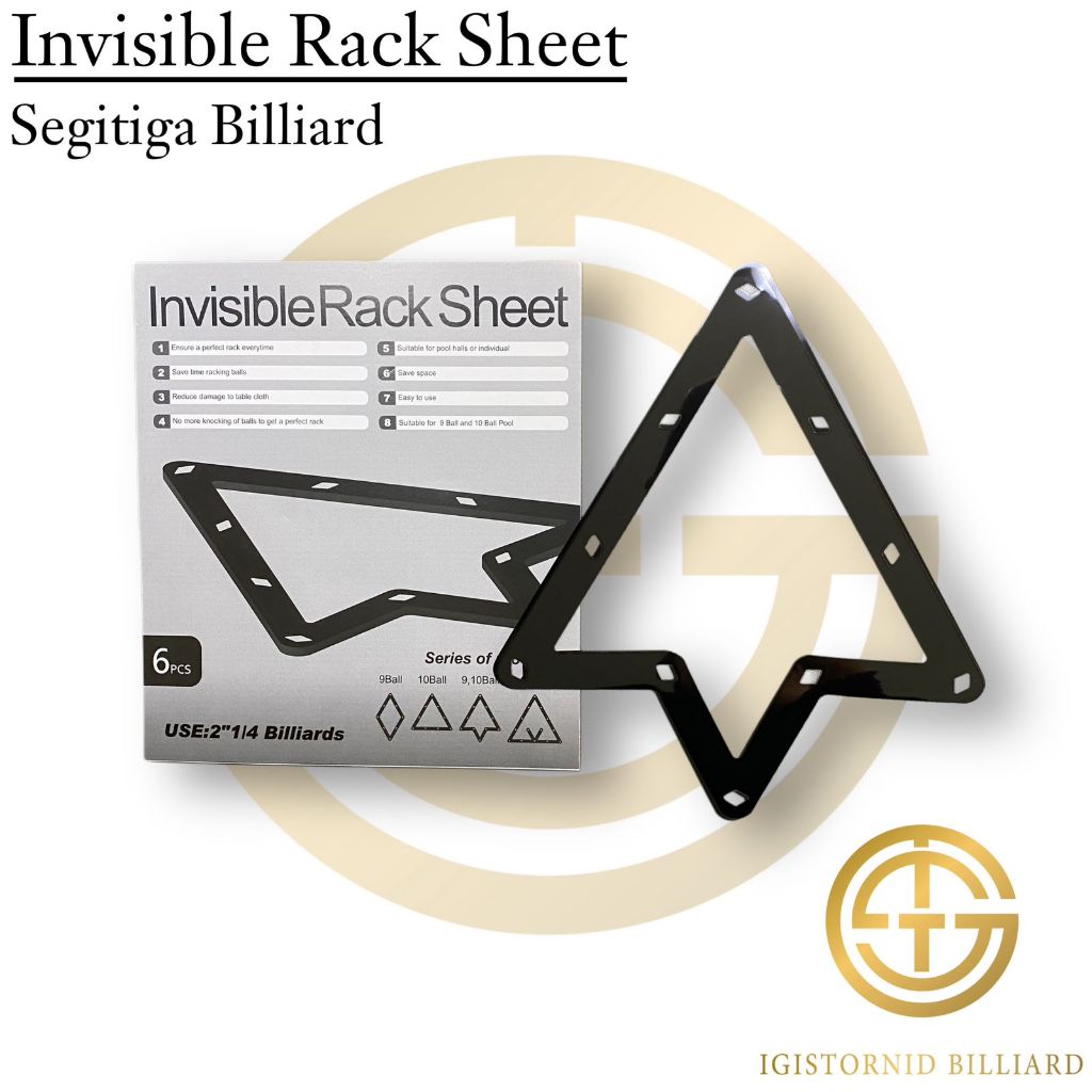 Jual Segitiga Billiard / Triangle Rack / Magical Rack | Shopee Indonesia