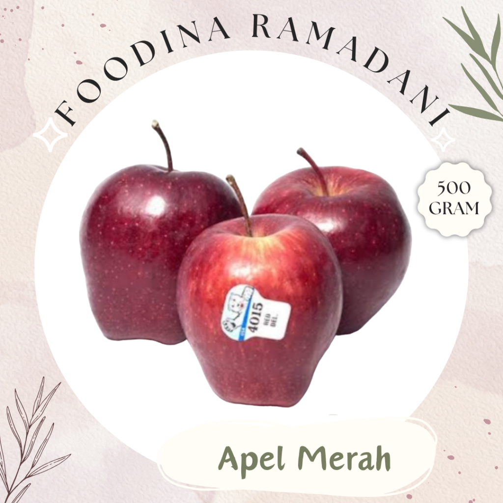 Jual APEL MERAH Washington Import - Red Apple Fresh [ 500gr ] Harga Per ...