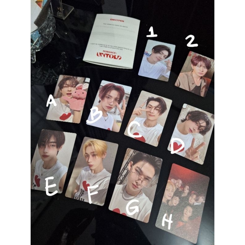 Jual Photocard OFFICIAL Enhypen Romance Untold Weverse ver. | Shopee ...