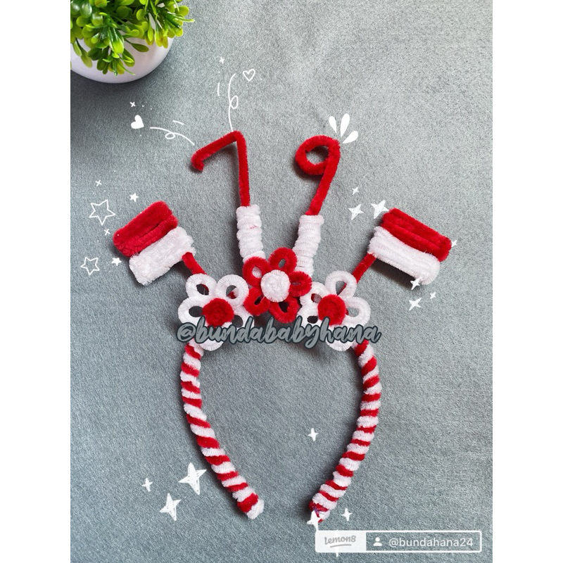 Jual Bando kawat bulu | Bando 17 agustus / bando agustusan / Bando ...