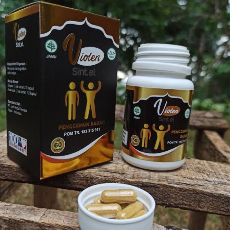 Jual VIOLEN SUPLEMENT HERBAL PENAMBAH BERAT BADAN - OBAT PENGGEMUK ...