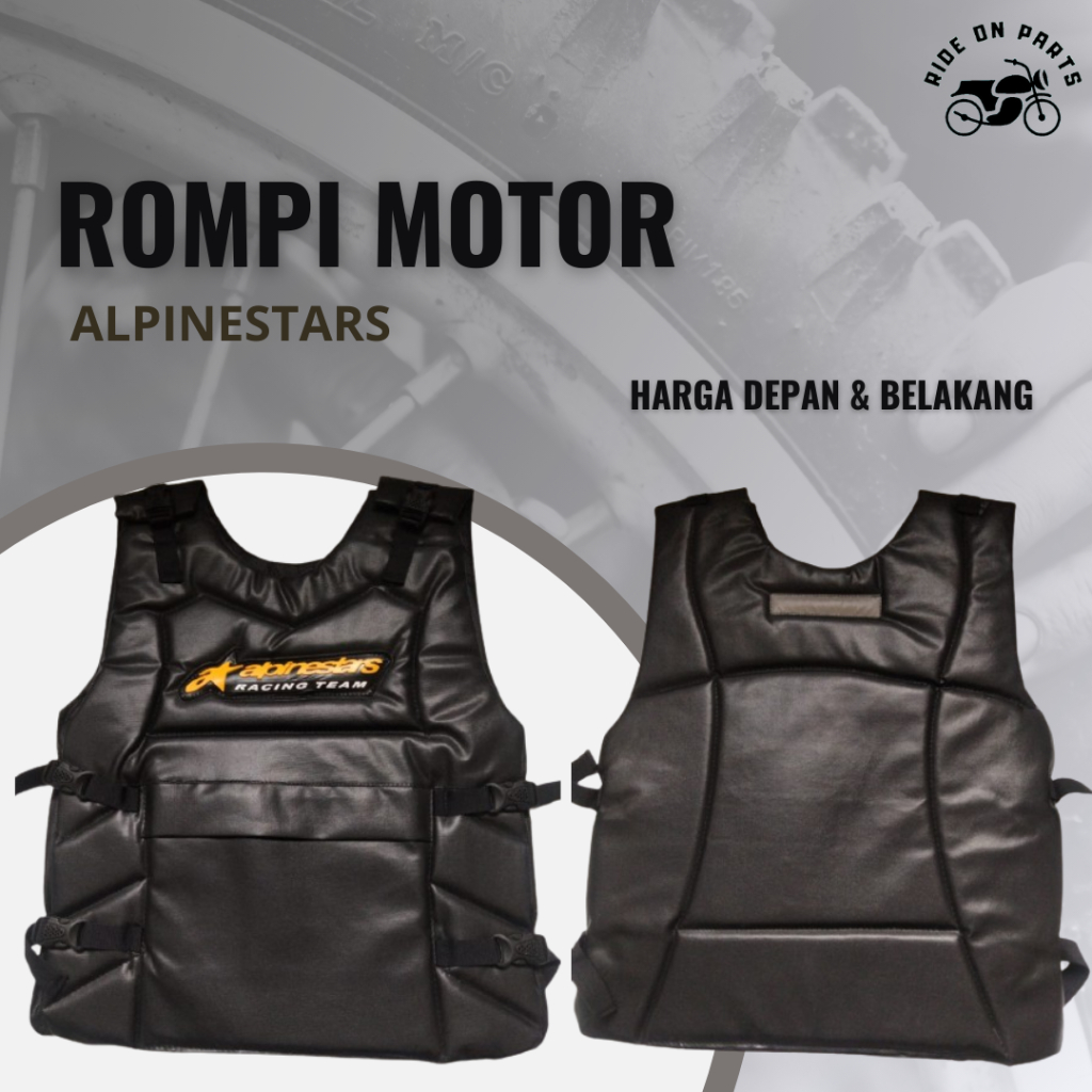 Jual ROMPI MOTOR TEBAL DEPAN BELAKANG/ROMPI DADA/ROMPI RIDERS | Shopee ...