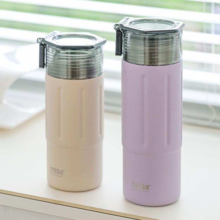 Jual TYESO TUMBLER STAINLESS KOPI CUP HIGH QUALITY VACUUM INSULATED 600 900 ML ORIGINAL Botol ...