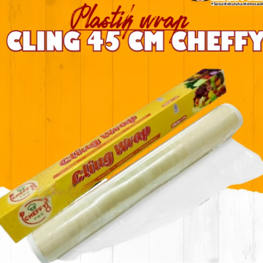 Jual Plastik Wrap Wrapping Wraping Cheffy cling buah 45 cm 45cm | Shopee Indonesia