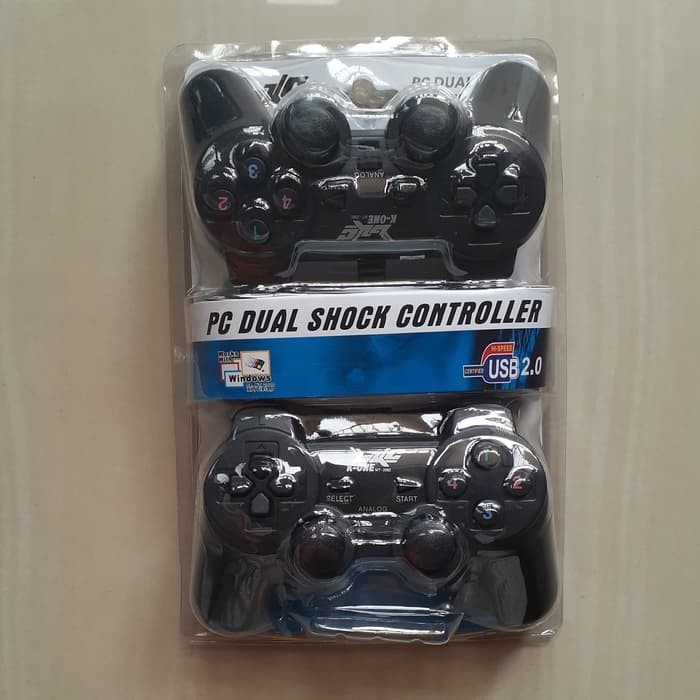 Jual Gamepad / stick PC Dual Shock Controller USB | Shopee Indonesia