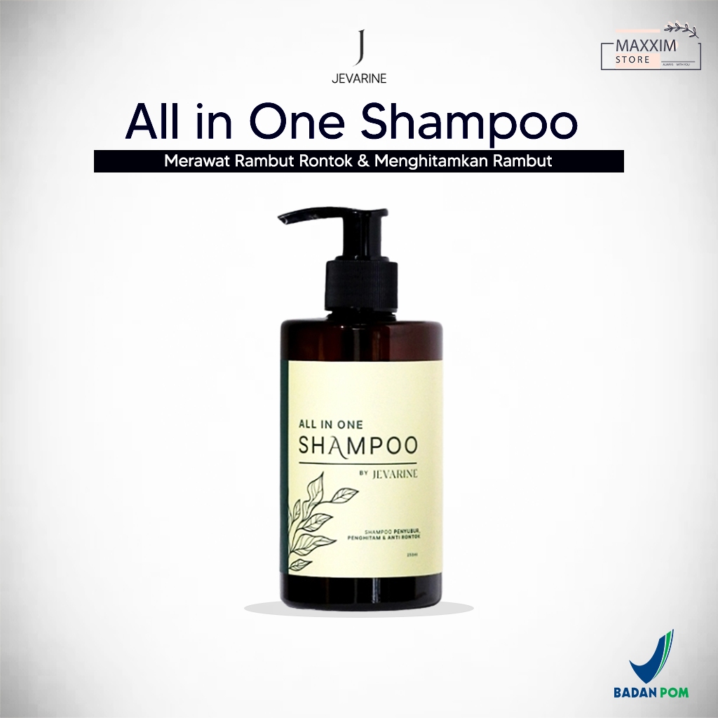 Jual Jevarine Shampoo All in one shampoo Original Menumbuhkan Rambut - Penyubur, penghitam anti ...