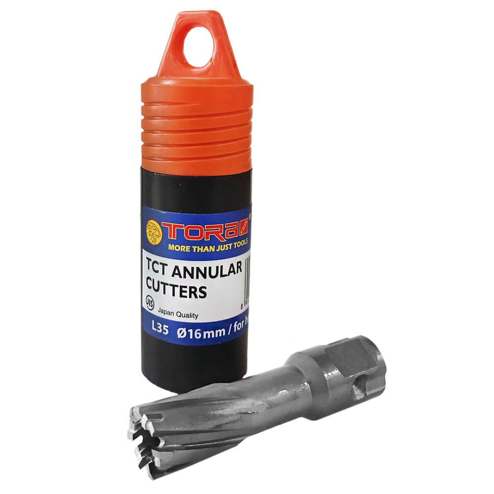 Jual TORA Mata Bor Magnet 16 x 35 MM - TCT Annular Cutter | Shopee ...