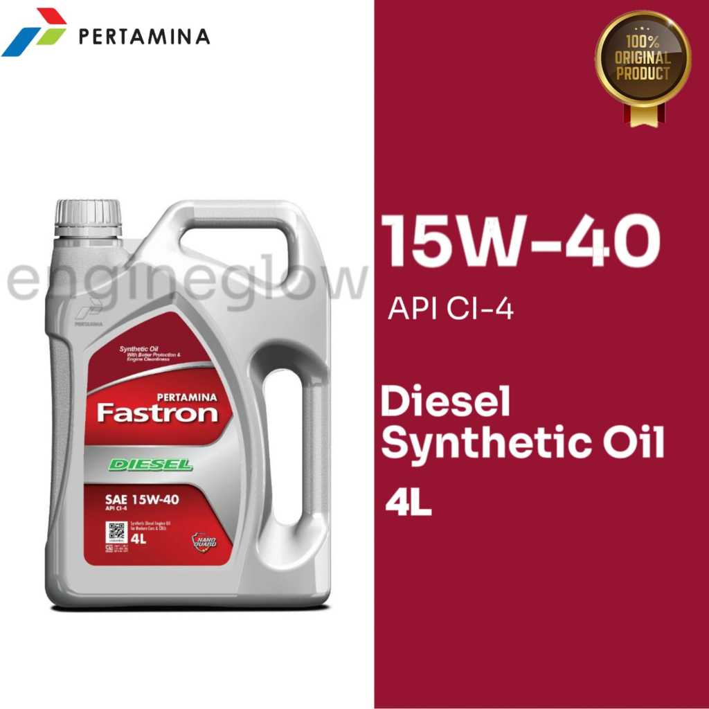 Jual OLI PERTAMINA FASTRON DIESEL SAE 15W-40 4L | Shopee Indonesia