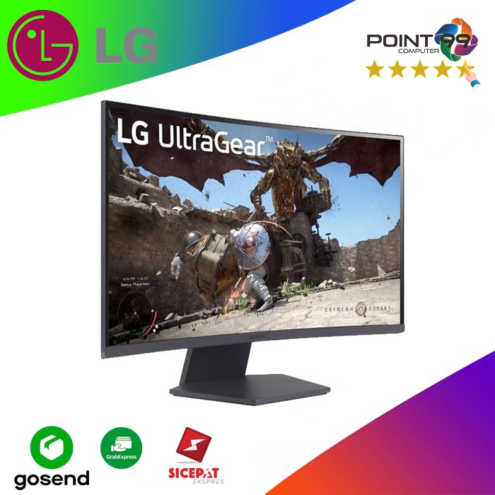 Jual Monitor LG UltraGear 27GS60QC-B 27" QHD 180Hz HDR10 - Curved ...
