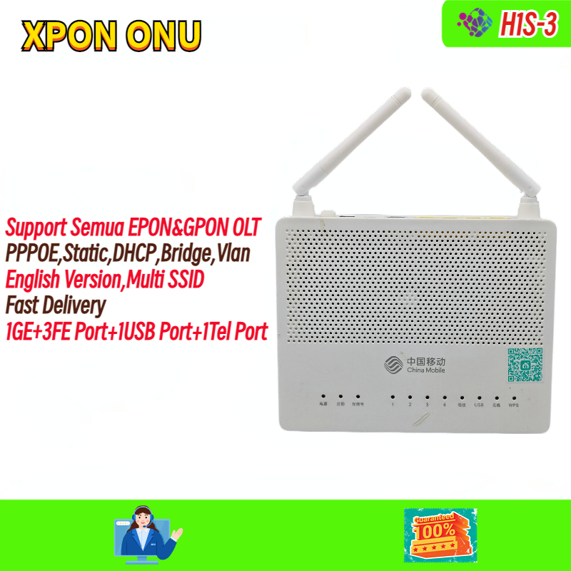 Jual MODEM H1S-3 Echolife XPON EPON GPON ONU OLT 1GE 3FE WIRELESS ACCESS POINT BEKAS | Shopee ...