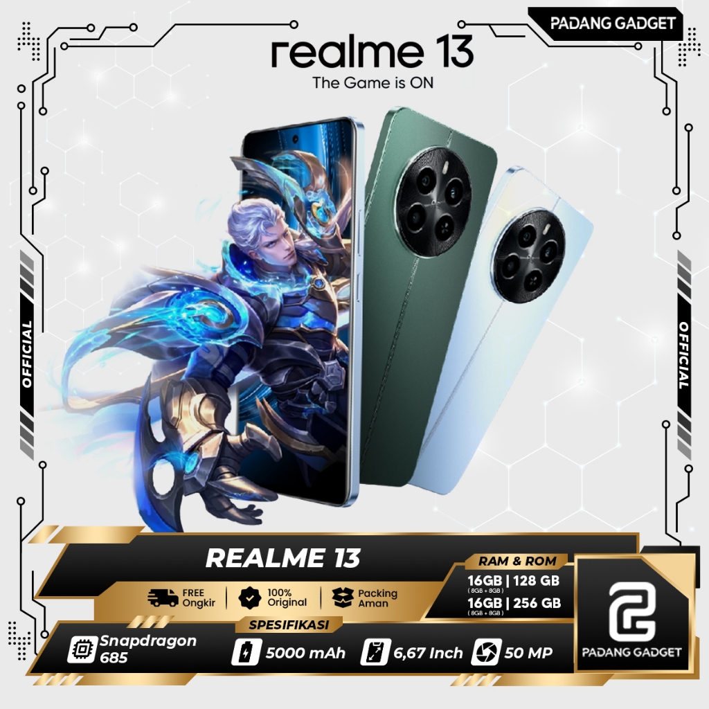 Jual Realme 13 8/256GB 8/128 GB Smartphone Handphone Android Original ...