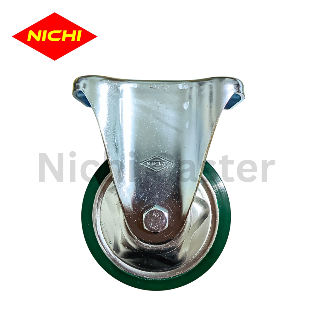 Jual Roda Trolley PU Japan Type Nichi Caster 5 Inch Mati (Fixed ...