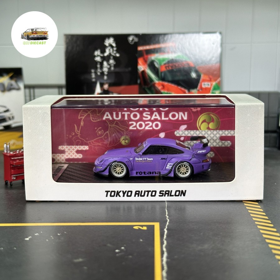 Jual MCE Scale Box Porsche RWB Rotana Tokyo Auto Salon 2020 TAS 2020 ...