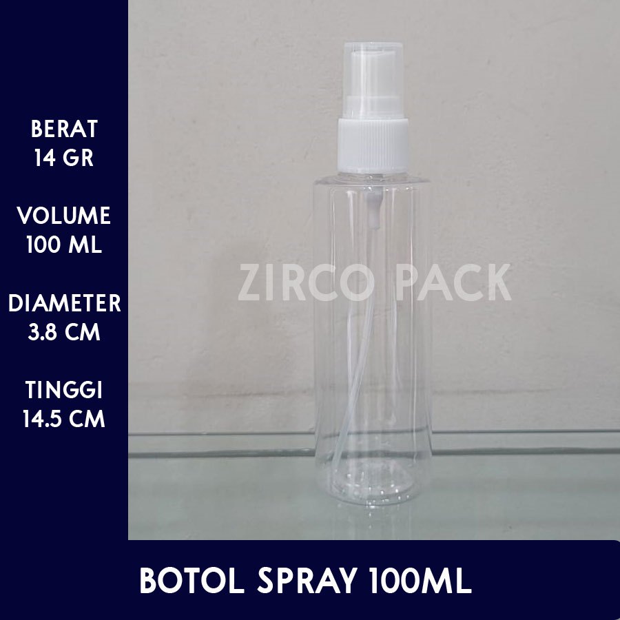 Jual Botol Spray 100ml Plastik | Shopee Indonesia