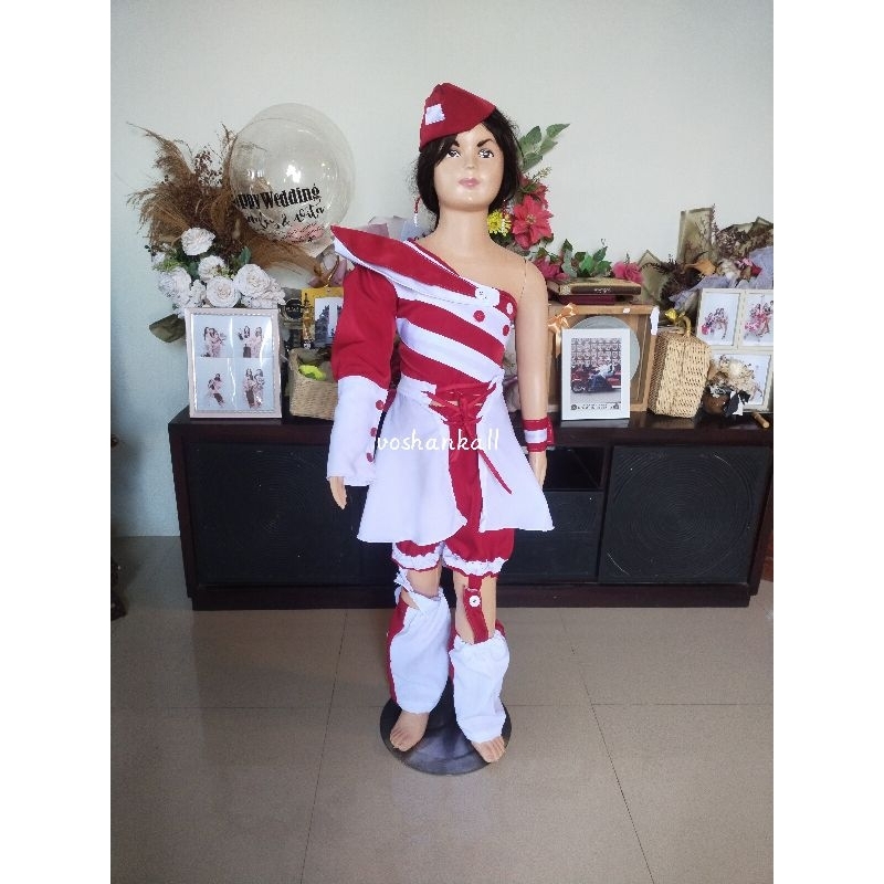 Jual Kostum merah putih casual anak Agustus | Shopee Indonesia