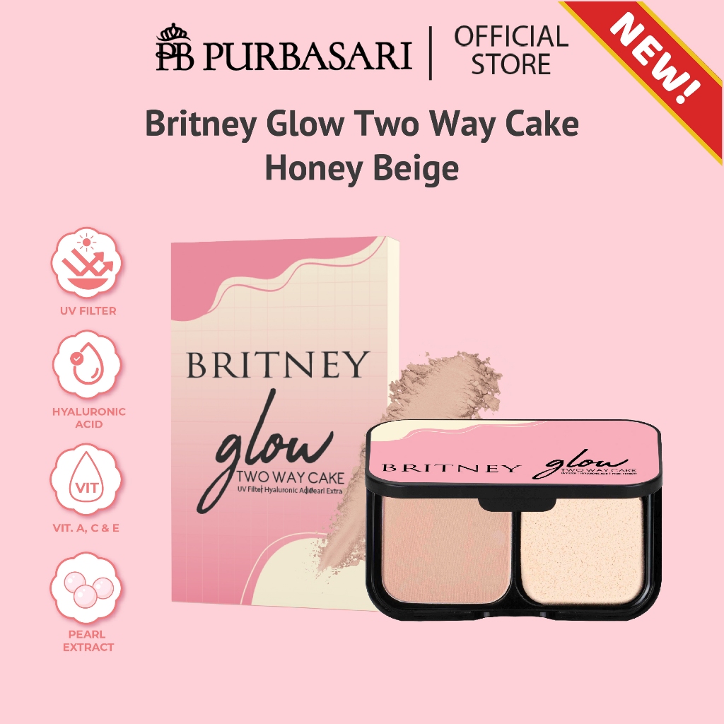 Jual Britney Glow Two Way Cake | Shopee Indonesia