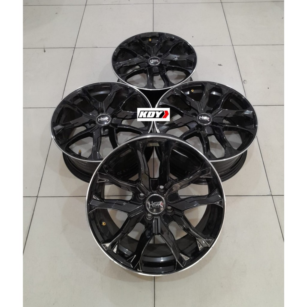 Jual VELG RACING WANGON HSR R16 LEBAR 7 PCD 4X100 ET42 BML BRIO,JAZZ,SIGRA SECOND RASA BARU ...