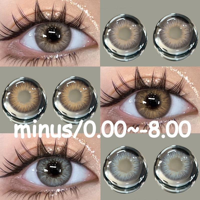 Jual 【COD】omg softlens minus(0.00-8.00)softlens soflen soflens 1 pasang ...