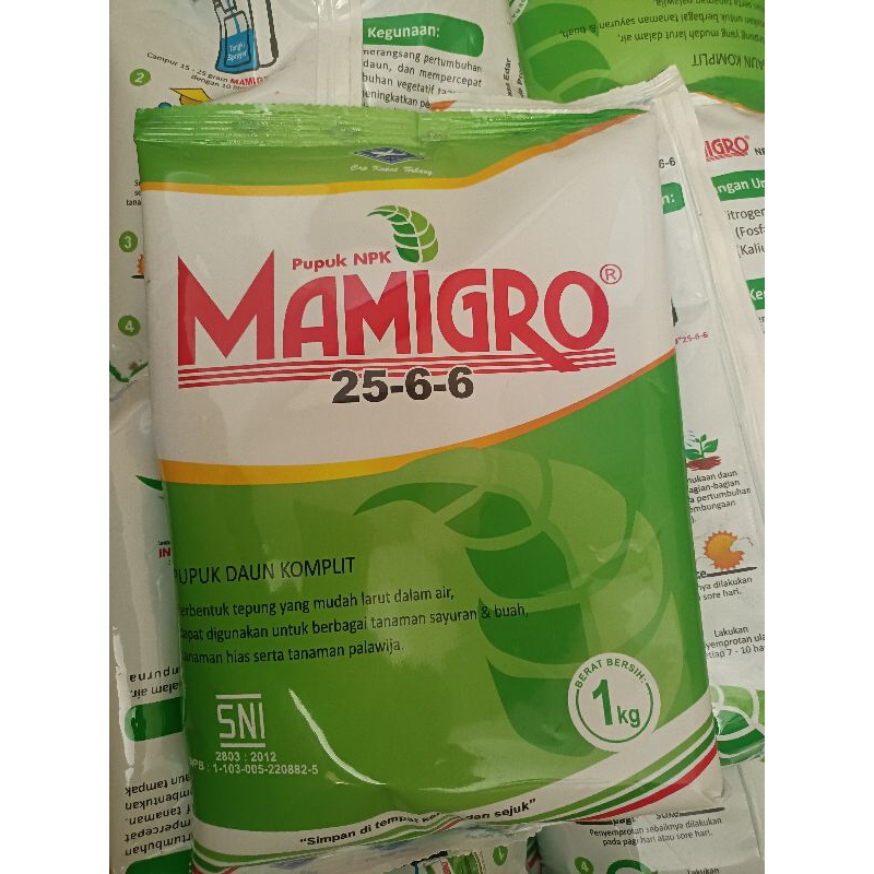 Jual Pupuk Mamigro Daun kemasan 1kg | Shopee Indonesia