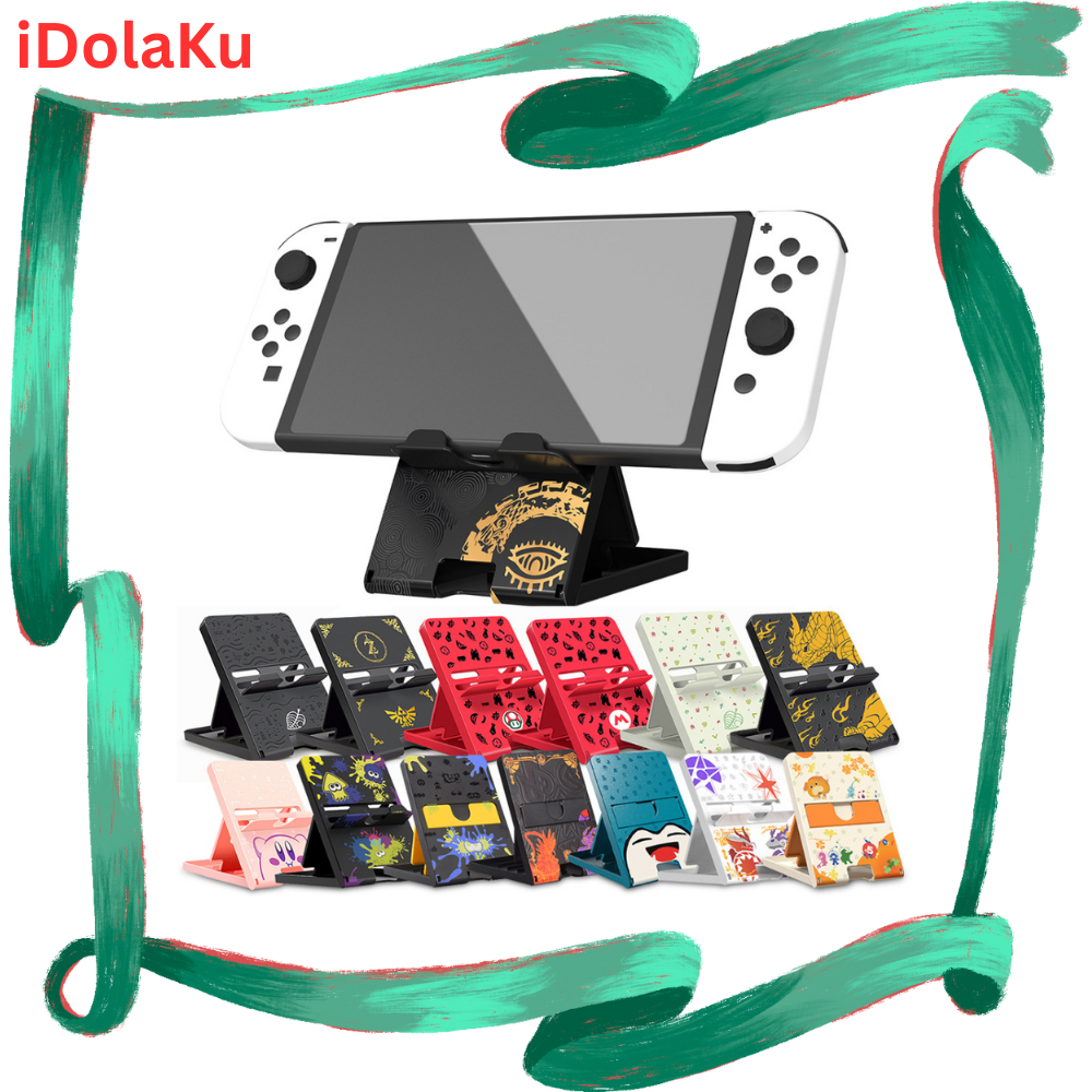 Jual Folding Stand Nintendo Switch OLED V2 Lite Snorlax Pokemon Mario ...