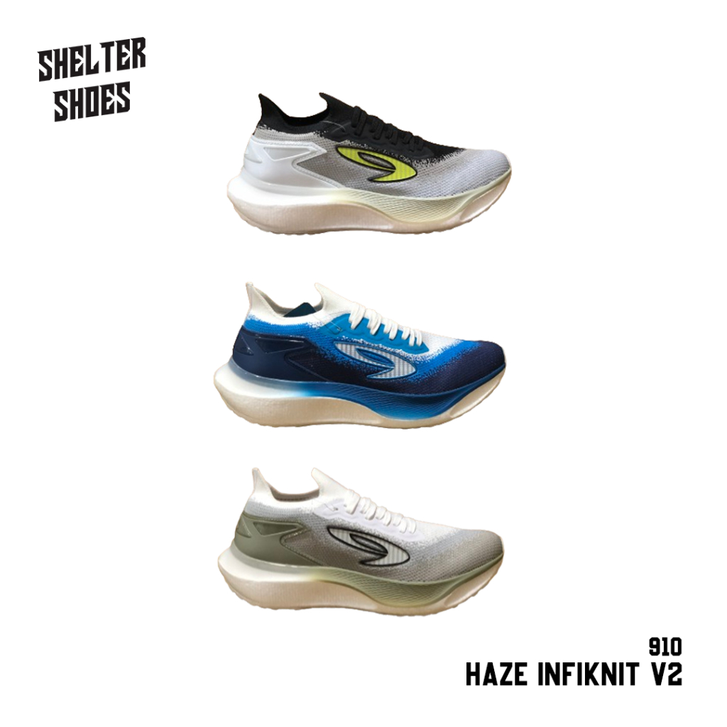 Jual SEPATU RUNNING NINETEN 910 HAZE INFIKNIT V2 3 WARNA NEW ARRIVALS ...