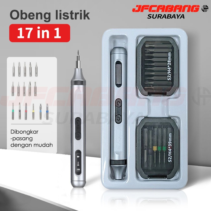 Jual Obeng Elektrik Presisi Set Silent Dan Tahan Lama Type-C Fast ...