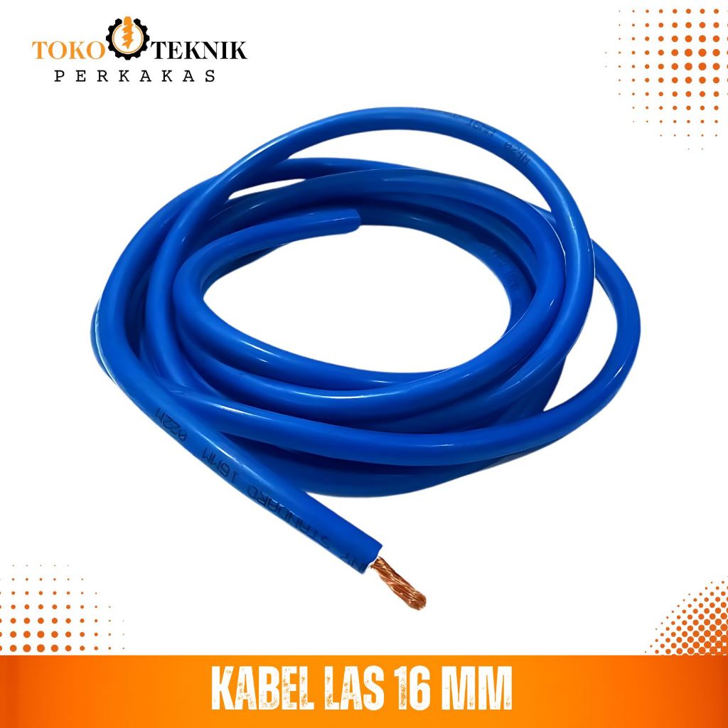 Jual Kabel Las Tembaga Ukuran 16mm DOZIRO PRESCOTT Welding Cable 16 mm ...