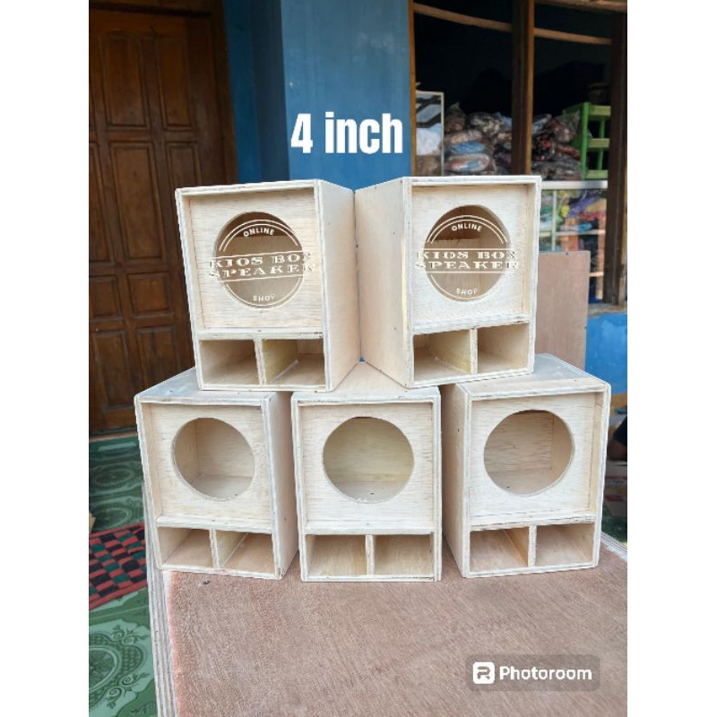 Jual Box Speaker 4 Inch Miniscoop Single | Shopee Indonesia