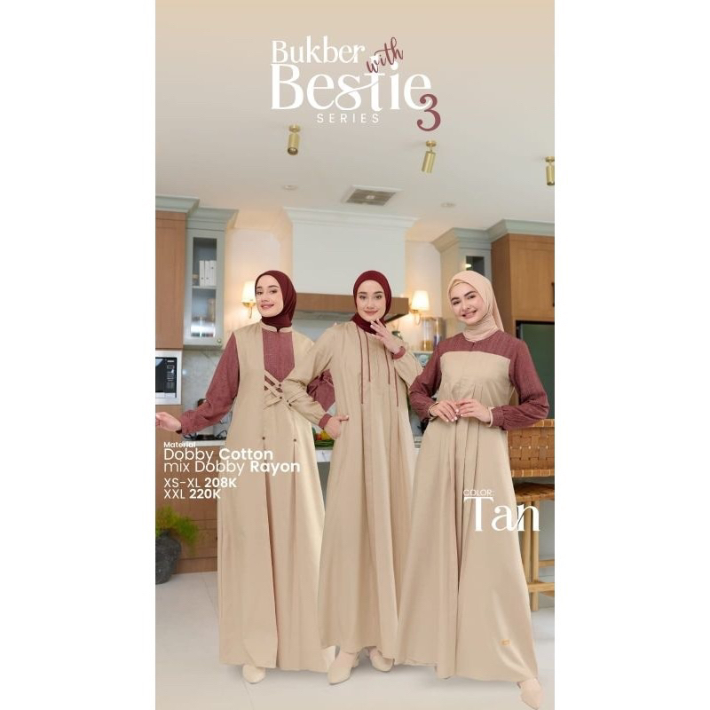 Jual GAMIS NIBRAS BESTIE SERIES 3 TAN TERBARU | Shopee Indonesia