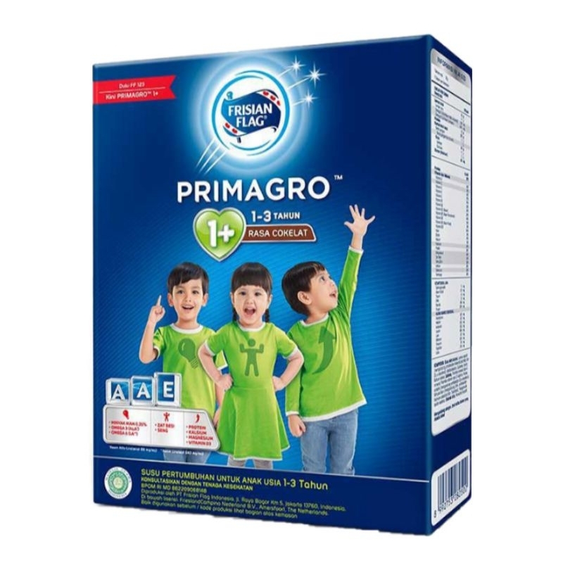 Jual Frisian flag primago 1+ susu pertumbuhan anak 1-3 tahun cokelat ...