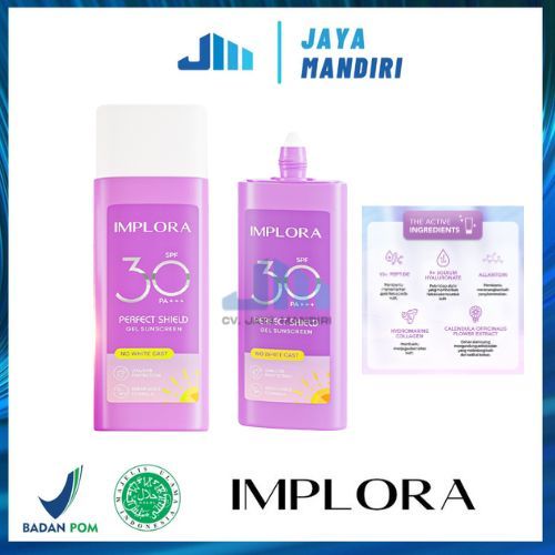 Jual Implora Perfect Shield Gel Sunscreen SPF 30 PA+++ | Shopee Indonesia