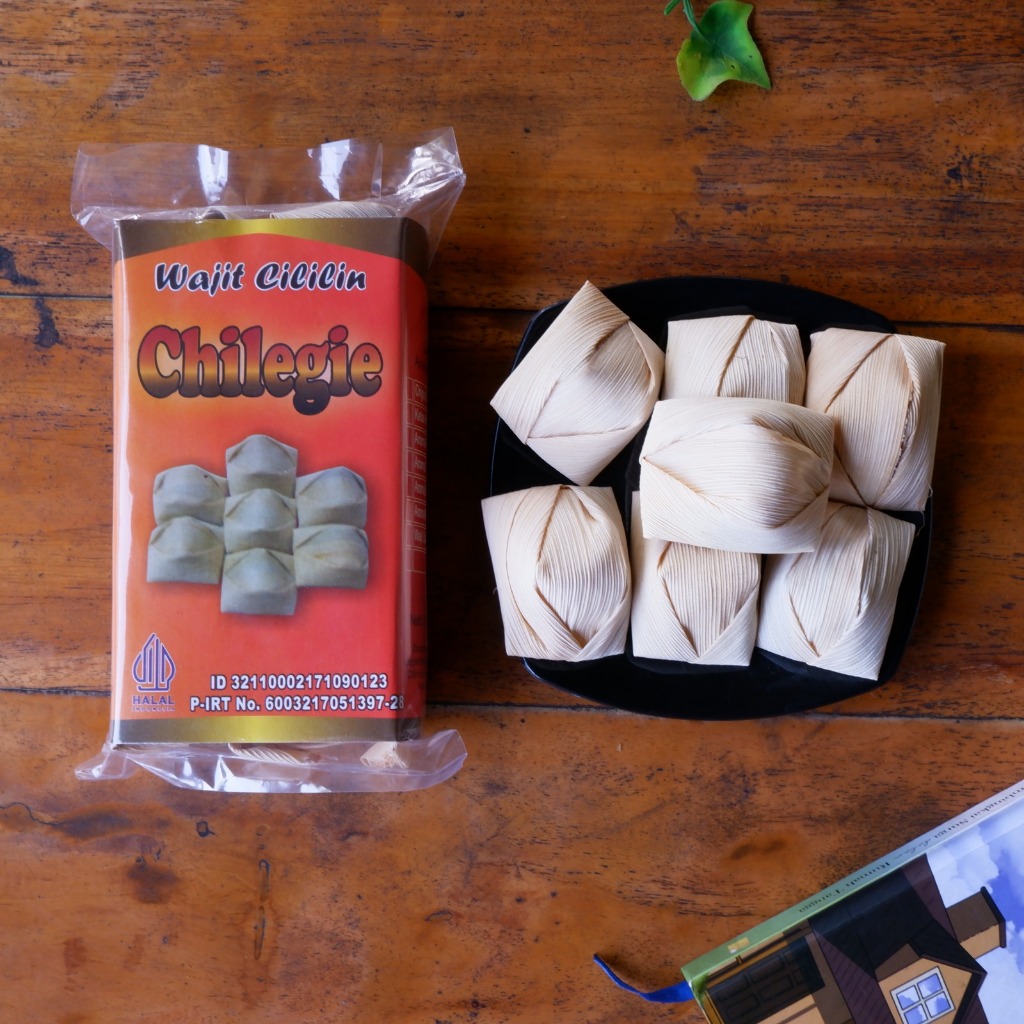 Jual Wajit Cililin Ketan Putih (Tekstur lebih garing diluar) Chilegie ...