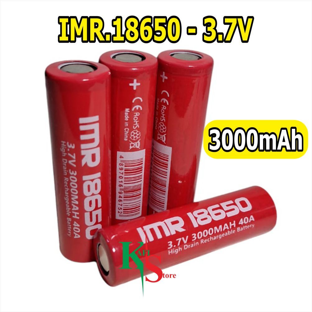 Jual BATERAI CHARGER LITHIUM 18650, SENTER, MAINAN ANAK, DLL IMR 18650 ...
