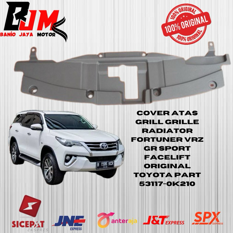 Jual Cover atas Grill Grille Radiator Fortuner VRZ GR SPORT Facelift ...