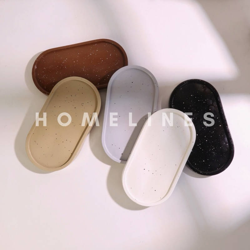 Jual Homelines Oval Tray | Tatakan Coaster Gelas Aesthetic | Nampan ...