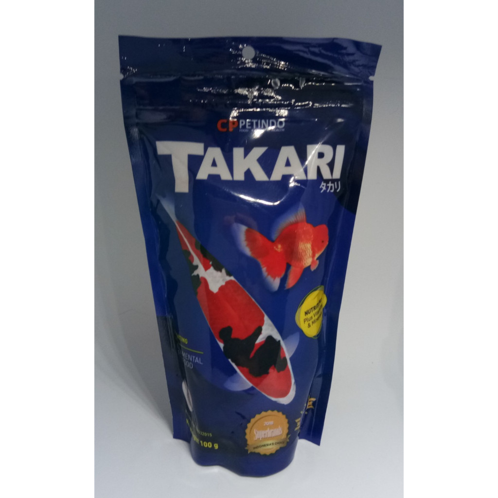 Jual Makanan Ikan Takari/Takari Fish Food/Pelet Pakan Ikan 100 gram ...