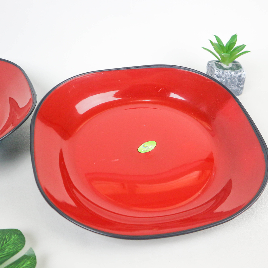 Jual 12 Pcs Piring Mie Ramen Piring Makan 9 Inch Plastik Tebal New ...