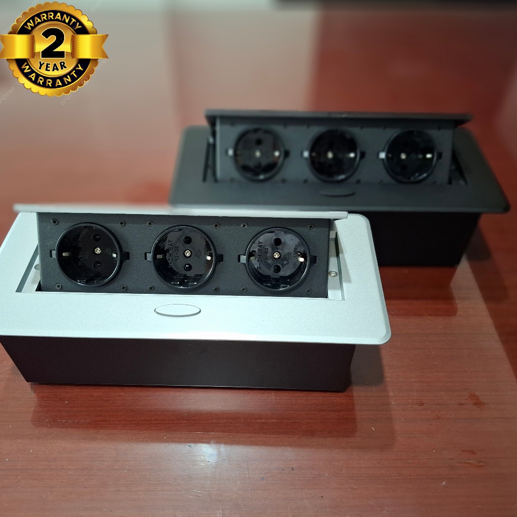 Jual STOP KONTAK MEJA KERJA TANAM COLOKAN MEJA RUANG MEETING STOP ...