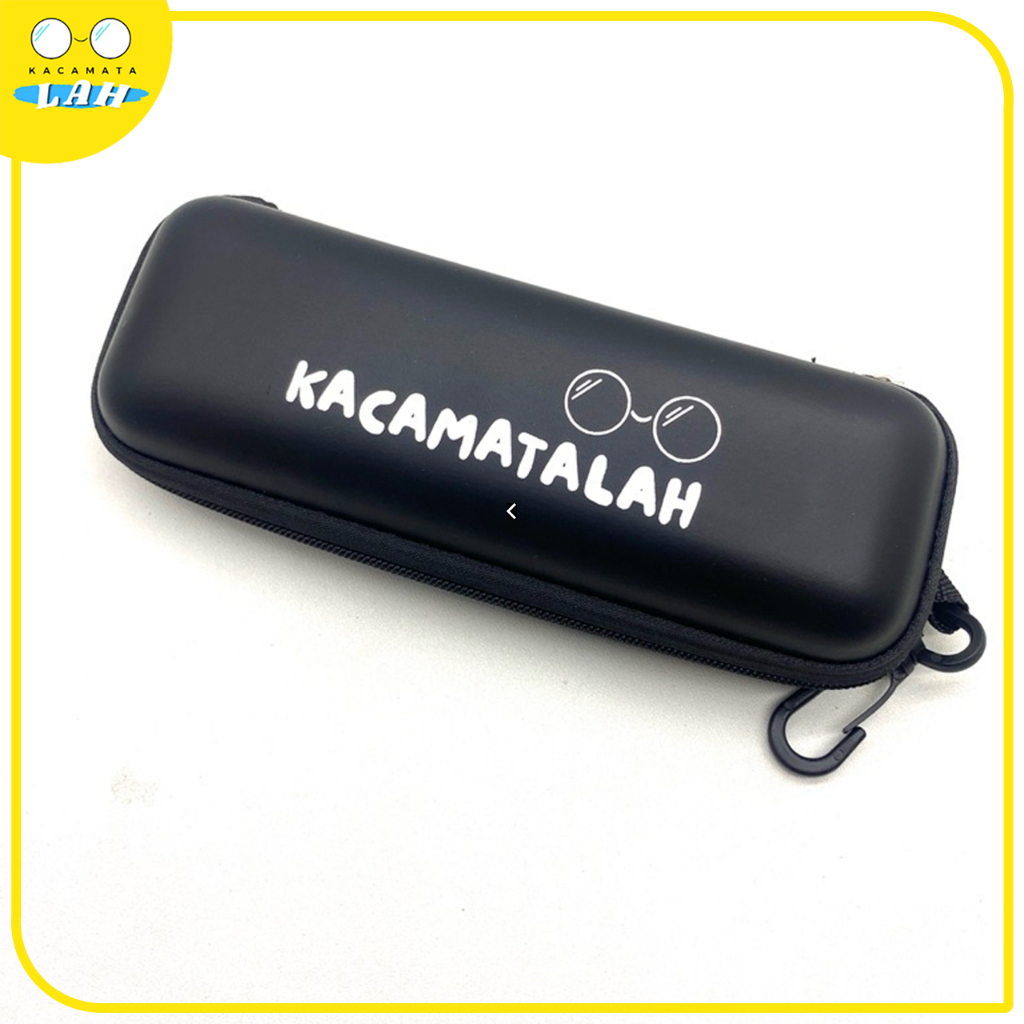 Jual KACAMATALAH Tempat Case Kacamata Resleting Pria Wanita | Shopee ...
