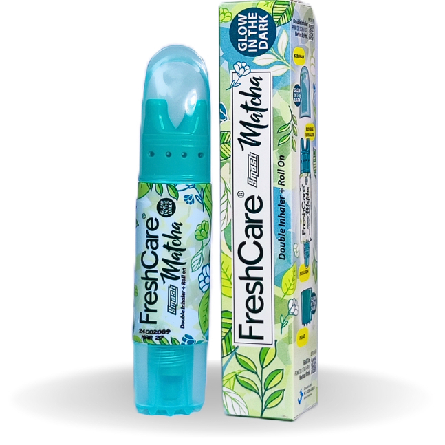 Jual FreshCare Smash Matcha Double Inhaler 0.9ml + Roll On 8ml | Shopee ...