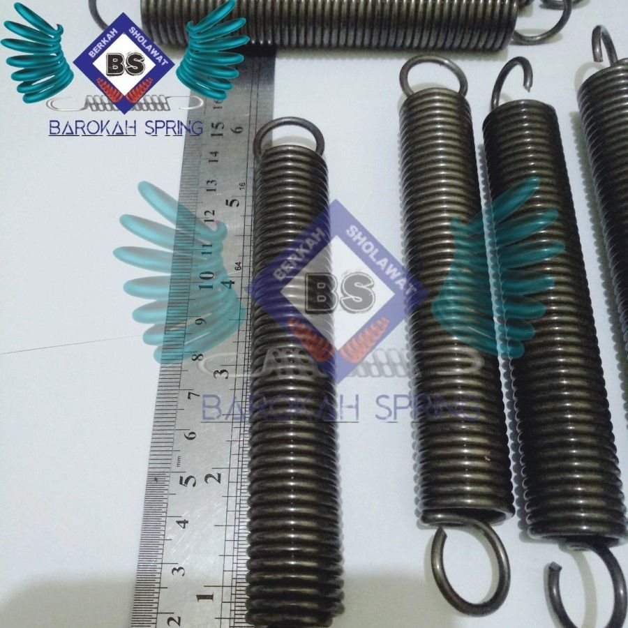 Jual Per spring tarik baja 2,5mm 15cm | Shopee Indonesia