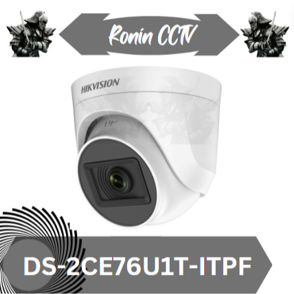 Jual CCTV Outdoor HIKVISION 8MP DS-2CE76U1T-ITPF 4K Indoor Fixed Turret Camera | Shopee Indonesia