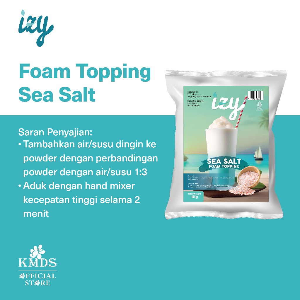 Jual Izy Premix Powder Sea Salt 1kg | Shopee Indonesia