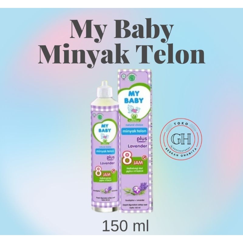 Jual My Baby Minyak telon 150 Ml Lavender Ungu | Shopee Indonesia