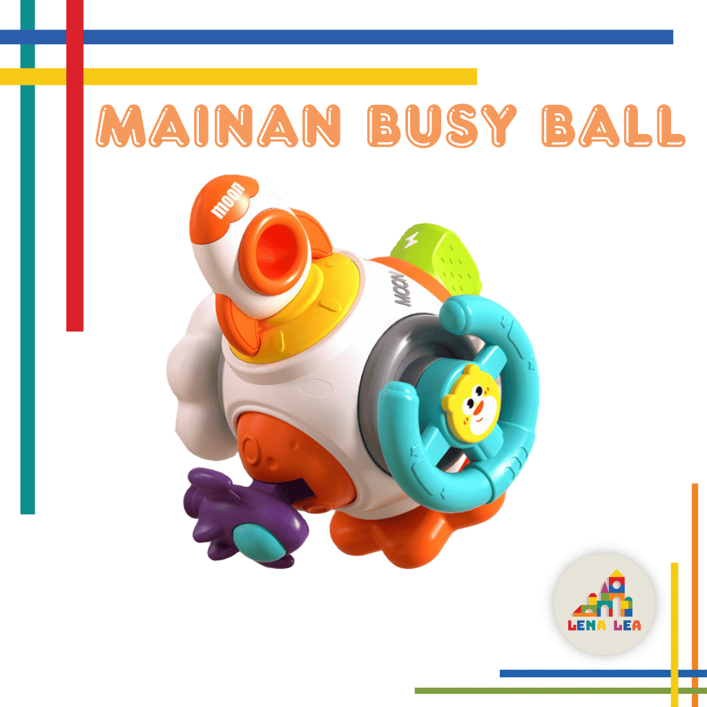 Jual Mainan Edukasi Anak Bayi Fancy Cube Motorik Sensorik Busy Ball 6 ...