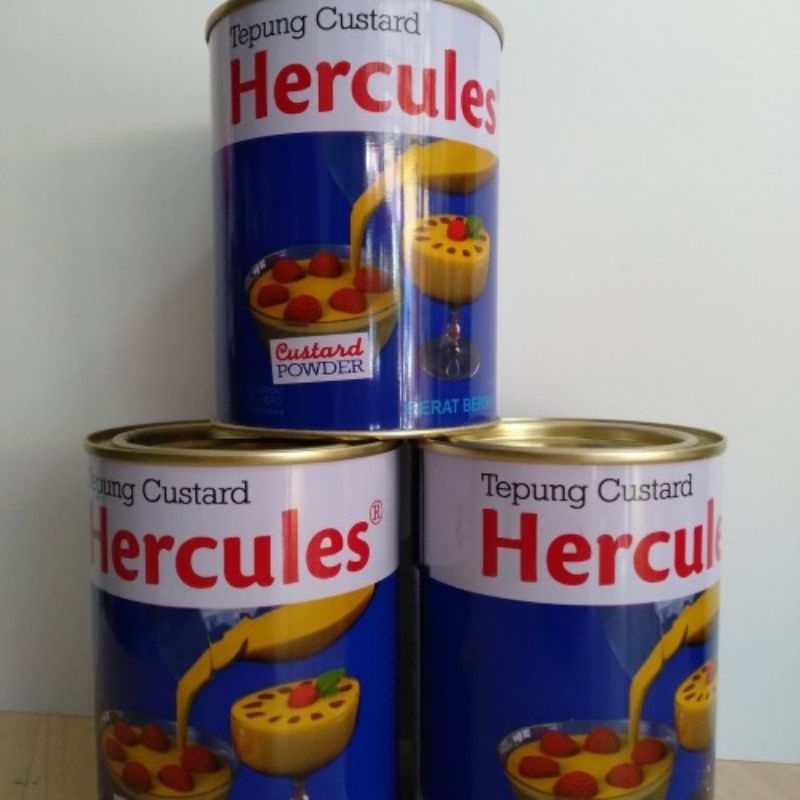 Jual Hercules Custard Powder 300g. Custard bubuk, fla bubuk kaleng ...