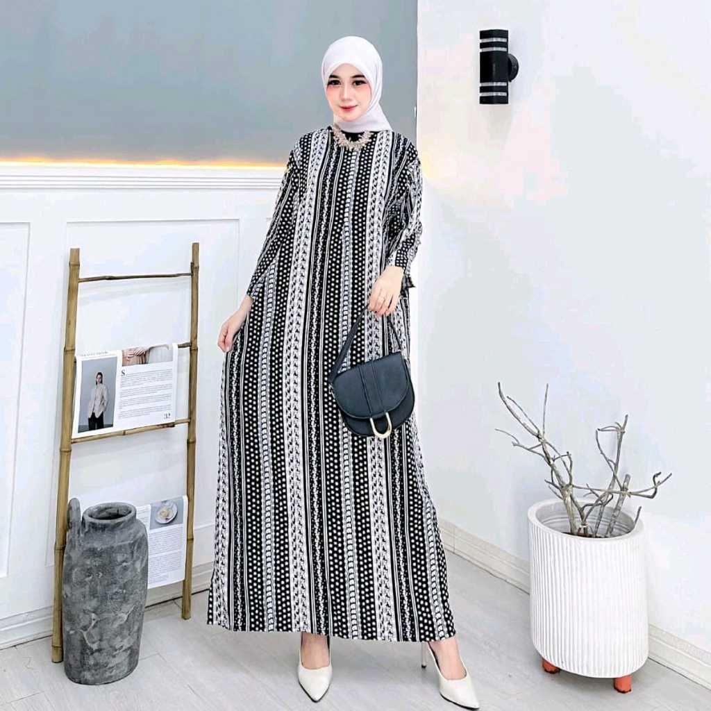Jual Zara Midi Dress Muslim - Gamis Daster Terbaru / Midi Dress Artis ...